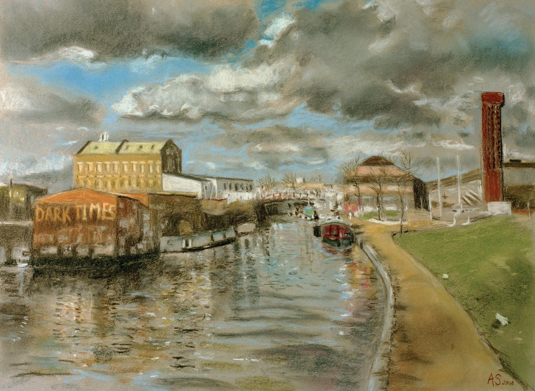 The River Lea – Alex Saunderson Art