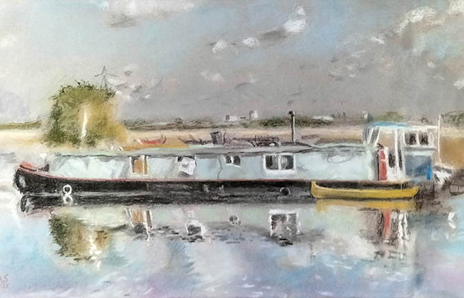 The River Lea – Alex Saunderson Art
